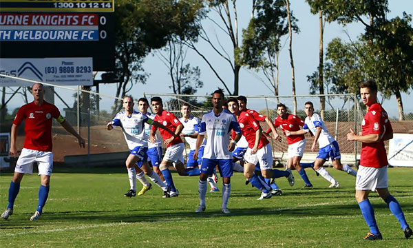 Late Lujic goal secures the points for South » Melbourne Knights FC