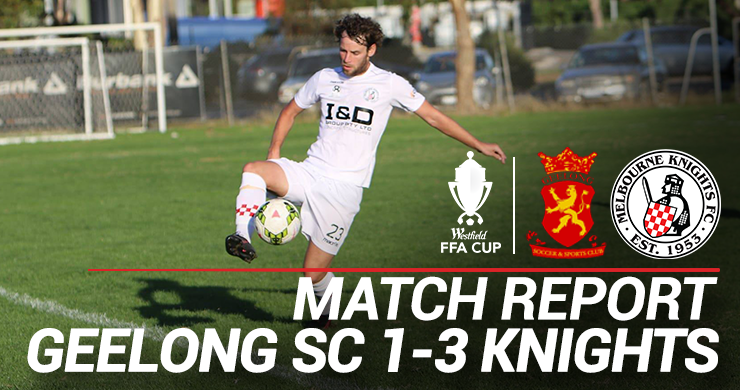 Harris Brace Secures Cup Progression » Melbourne Knights FC