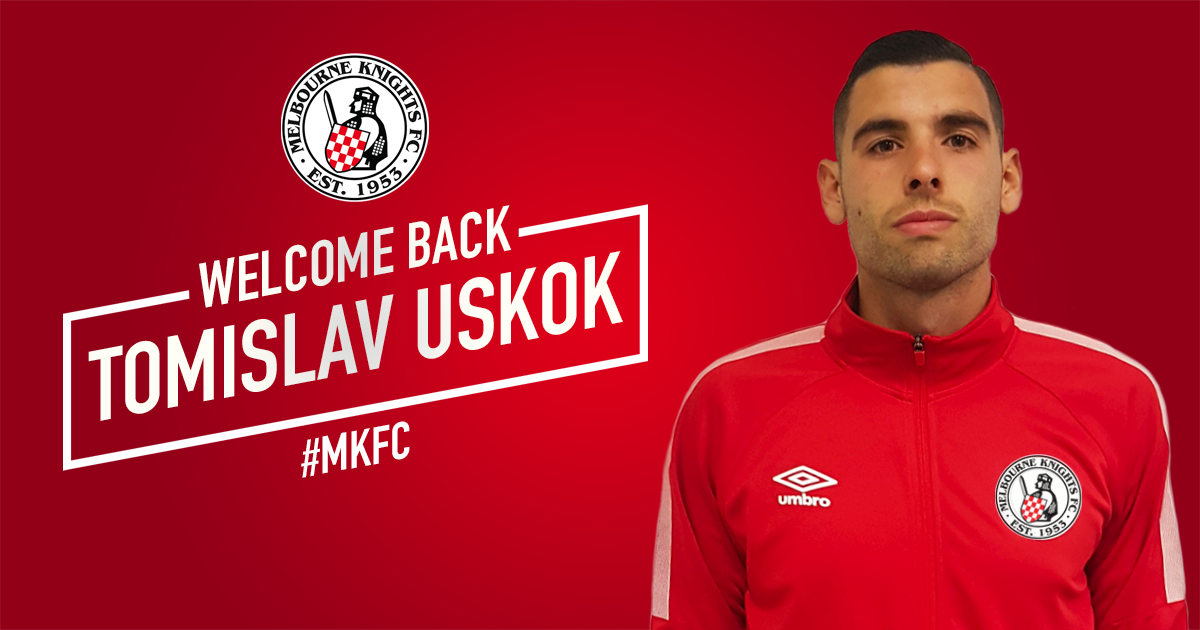 Uskok comes home » Melbourne Knights FC