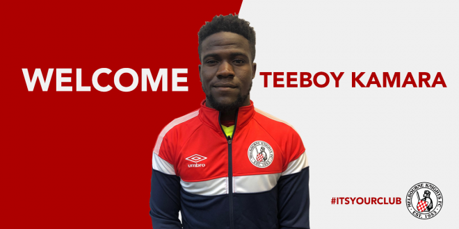 Teeboy Kamara joins midway through the season to become a Knight!