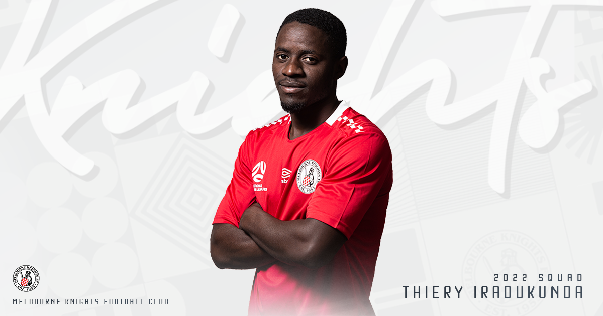 Iradukunda swaps green for red » Melbourne Knights FC
